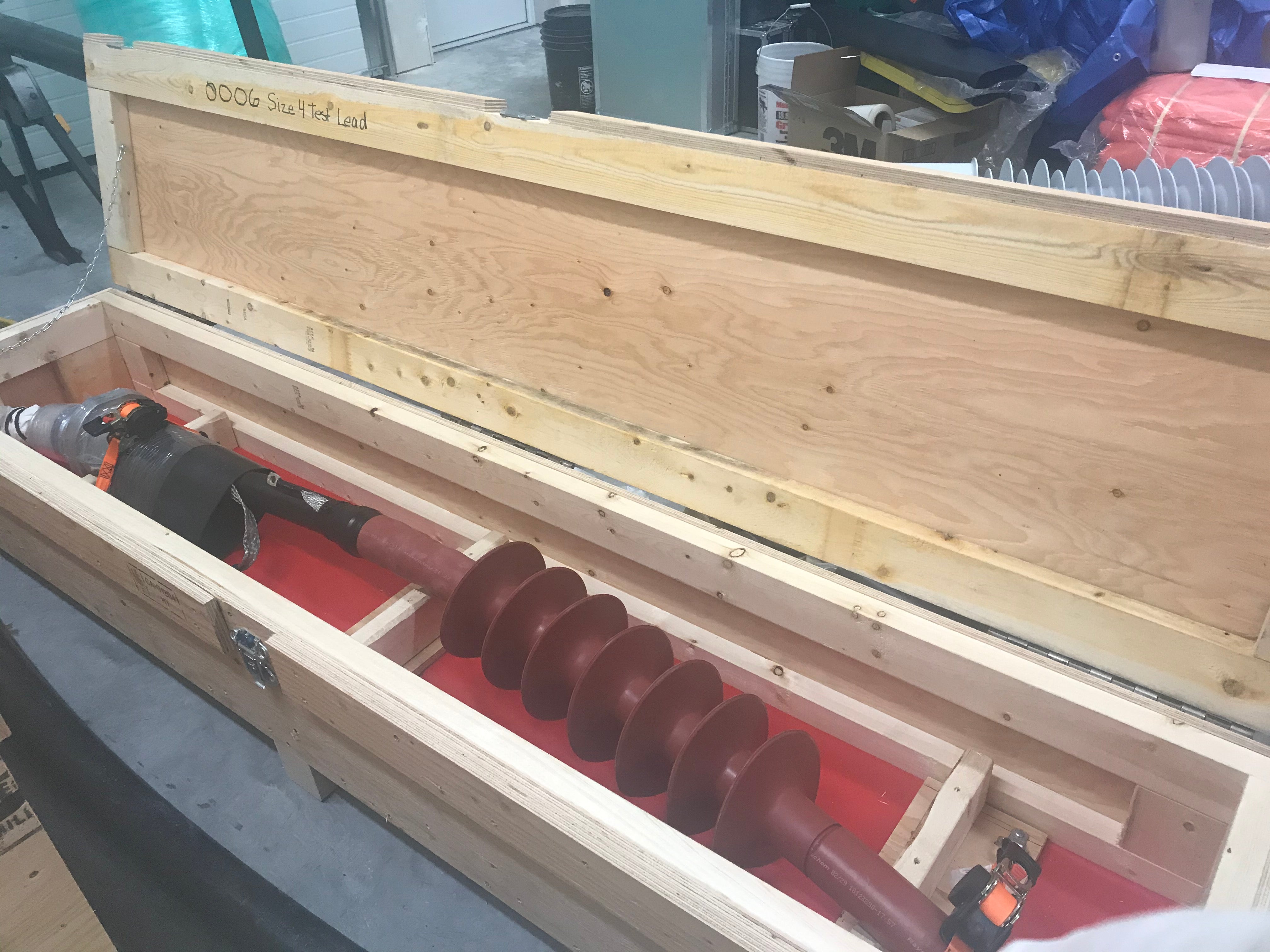 Connex size 4 test lead (custom-order) – Tricore Cable Jointing